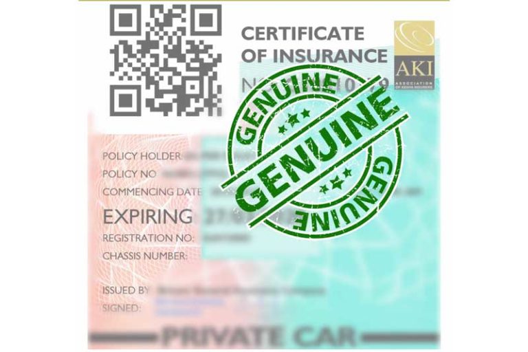 What does the Law say about displaying your insurance policy sticker on ...